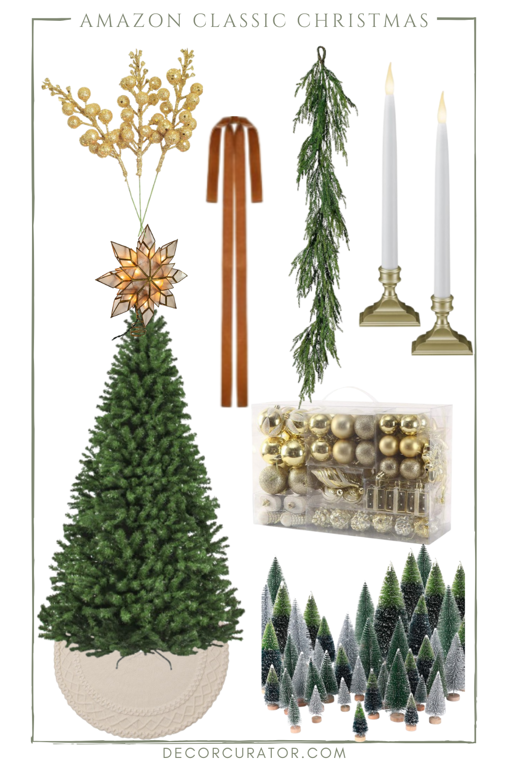Classic Budget Christmas Decor from Amazon - Decor Curator